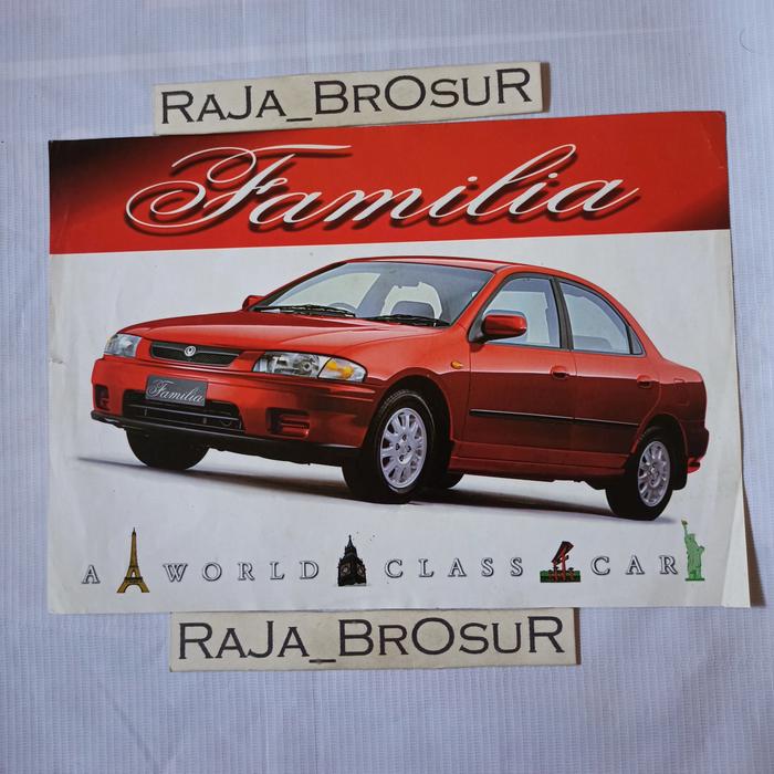 Jual Poster brosur jadul lawas Mazda Familia - Kab. Langkat ...