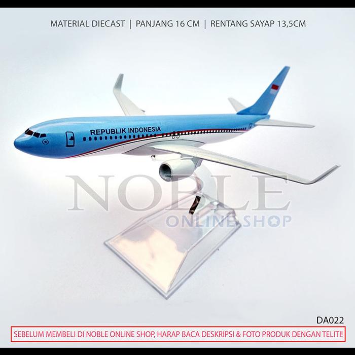 Jual Pesawat Terbang Kepresidenan Indonesia Miniatur Diecast Aircraft ...