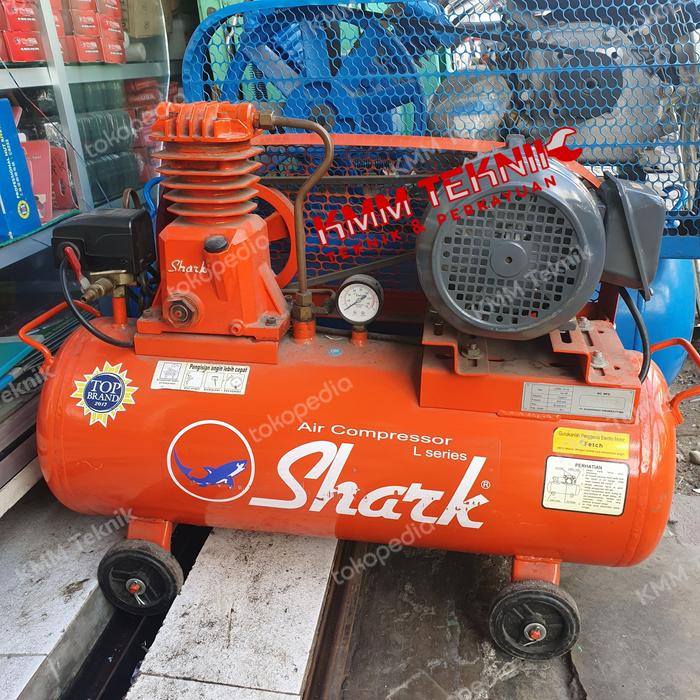 Jual SHARK KOMPRESOR UDARA ANGIN 1/4HP + DINAMO MOTOR LISTRIK 1/4 HP ...
