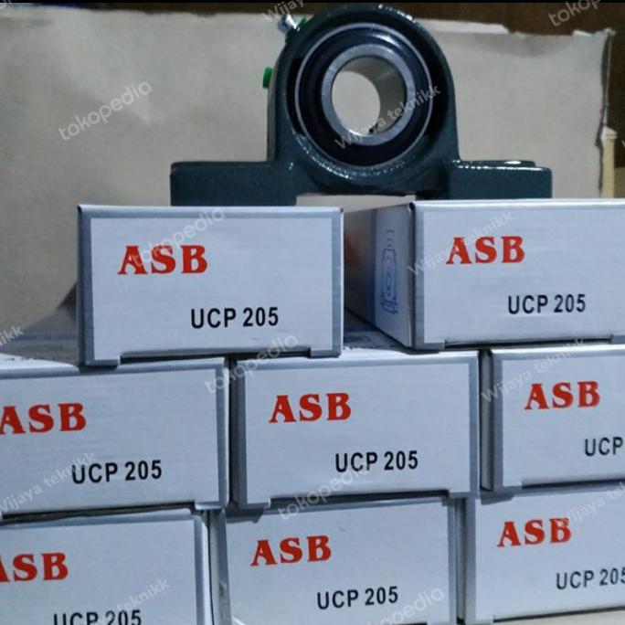 Jual Asb ucp 205 pillow block laher bearing duduk 25 mm / 1 inch pilow blok - Kota Tangerang ...