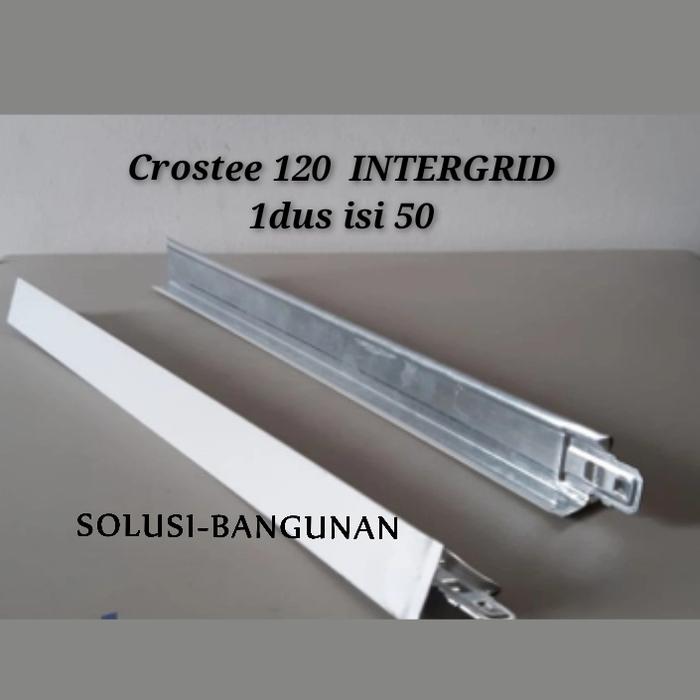 Jual Cross tee 1.2m intergrid/rangka akustik/croste 120cm/krosti/croste ...