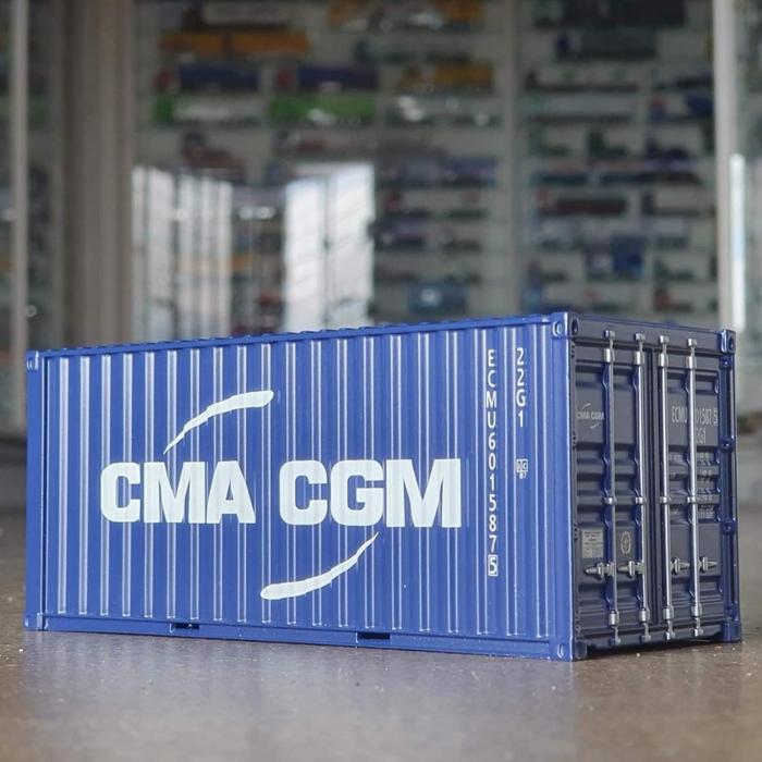Jual Diecast Miniatur Container 20FT CMA CGM (1:50) - Jakarta Timur ...