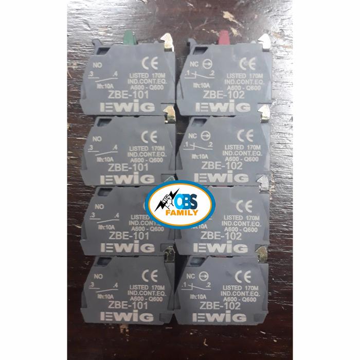 Jual Kontak Blok EWIG / NO ZBE101 / NC ZBE102 - Jakarta Pusat - CBS ...