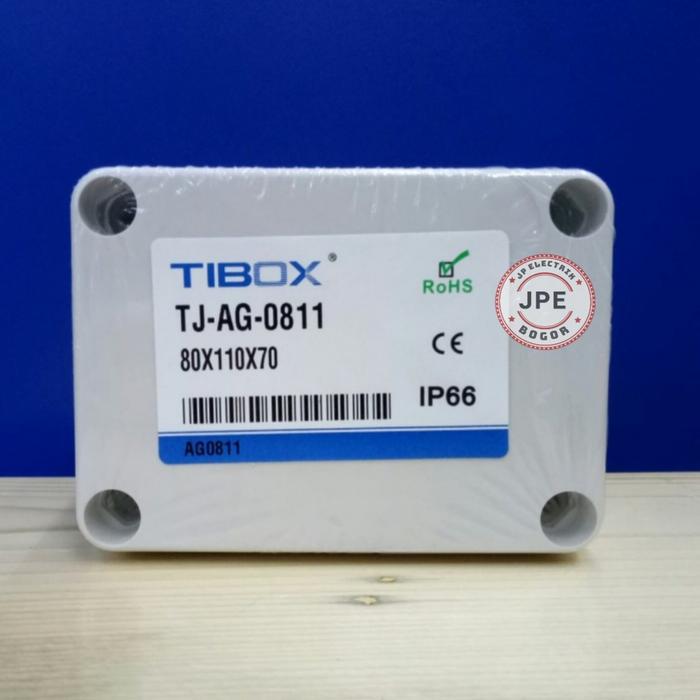 Jual Tibox Junction Box Plastik ABS 80x110x70 TJ-AG-0811 IP66 - Kab ...
