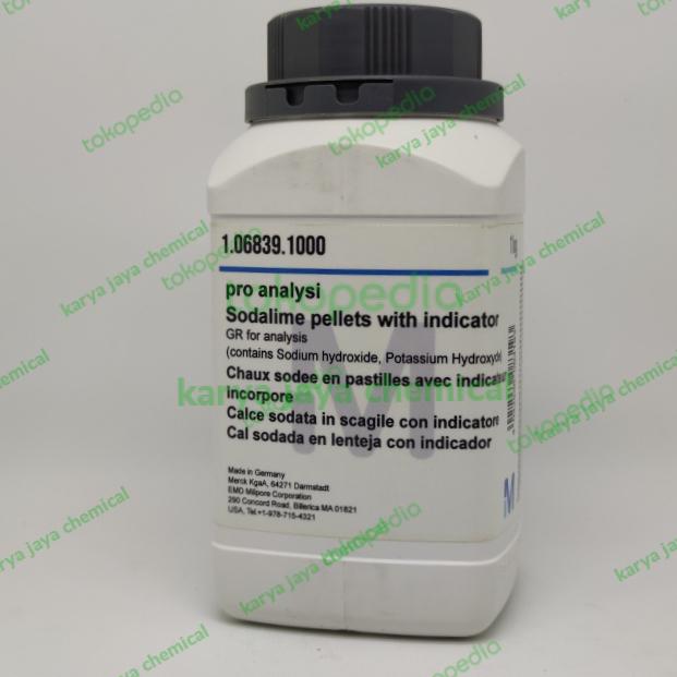 Jual Sodalime pellets with indicator / MERCK / 1.06839.1000/ 1 KG ...