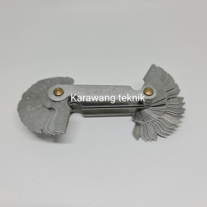 Jual Mal Ulir Drat Thread Srew Pitch Gauge Metric Dan Inch - Kab ...