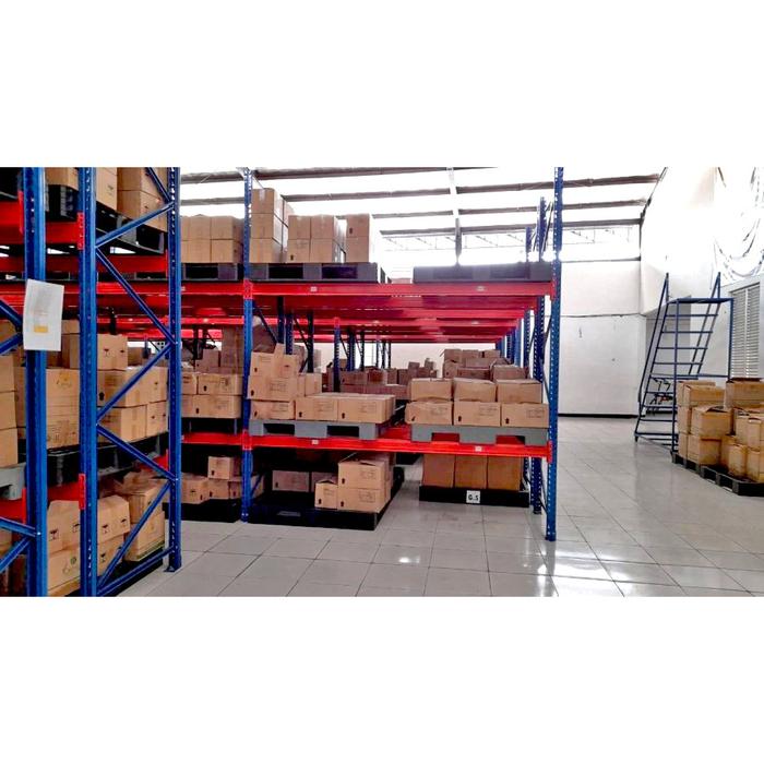 Jual Rak Gudang Heavy Duty Kapasitas 1 Ton . Selective Pallet Rack ...