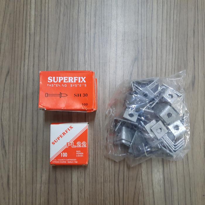 Jual Paku Ramset + Mesiu + Angle Clip Tebal - Ungu - Jakarta Barat ...