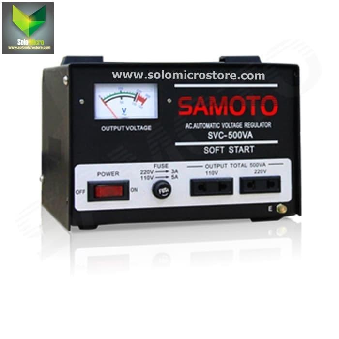 Jual Stavolt Stabiliser Stabilizer Samoto 500 Watt 500w Garansi 1 Tahun ...