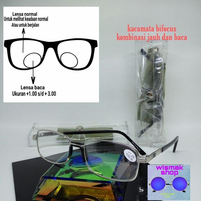 Jual kacamata bifocal baca dan jalan (lensa kaca) - Jakarta Barat ...