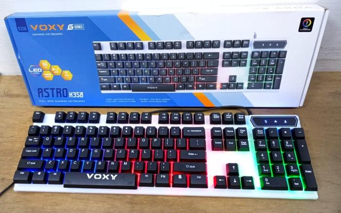 Jual Keyboard Gaming Voxy K358 LED RGB - Kota Medan - Kedai Comp ...