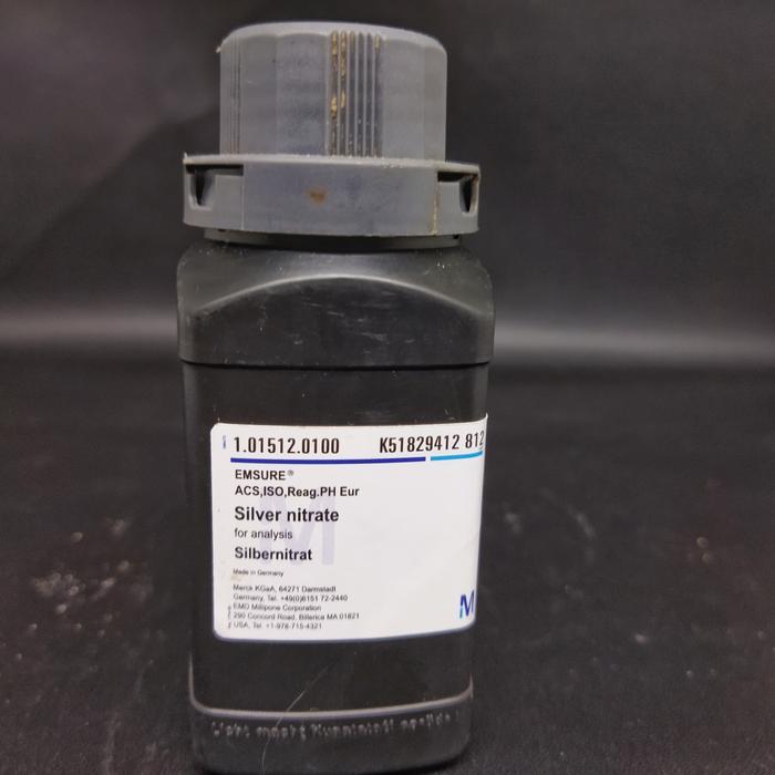 Jual Silver Nitrate Merck 25gram / Perak Nitrat Pro Analis / AgNO3 ...