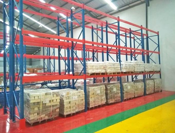 Jual Rak Gudang Heavy Duty / Selective Pallet Rack / Rak Penyimpanan ...