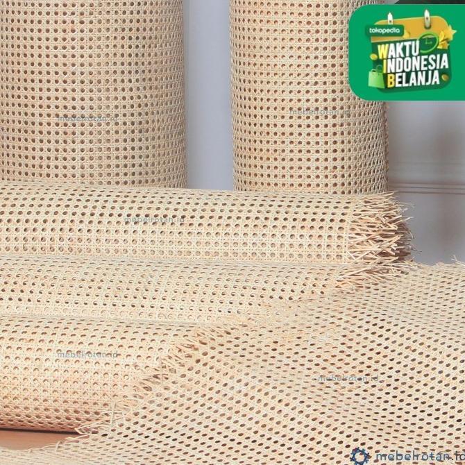 Jual rotan webbing / bunga tanjung / rattan cane / webing / truntum ...