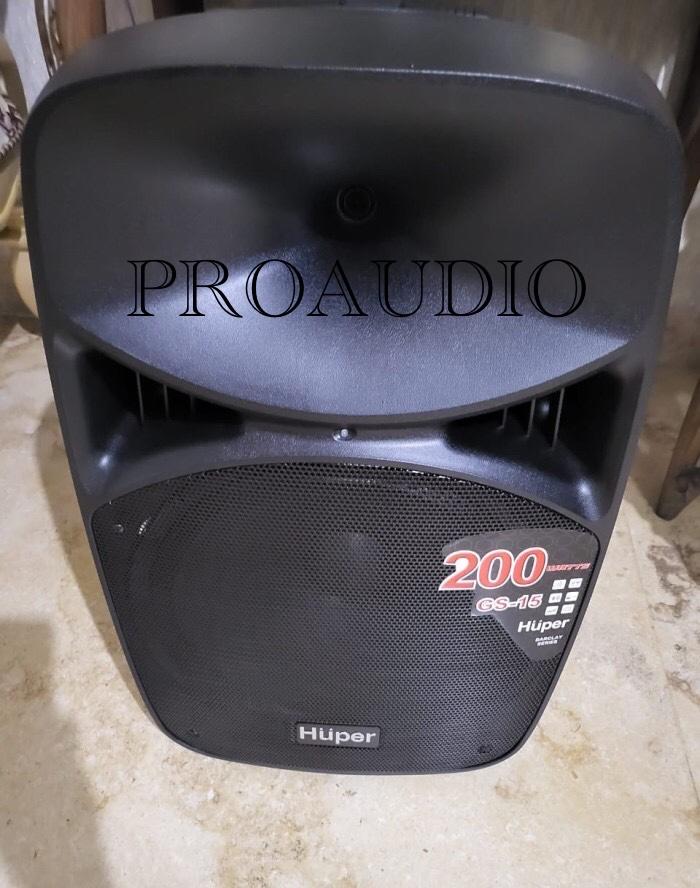 Jual Huper GS-15 15" Speaker Portable Dual Handheld Wireless with ...