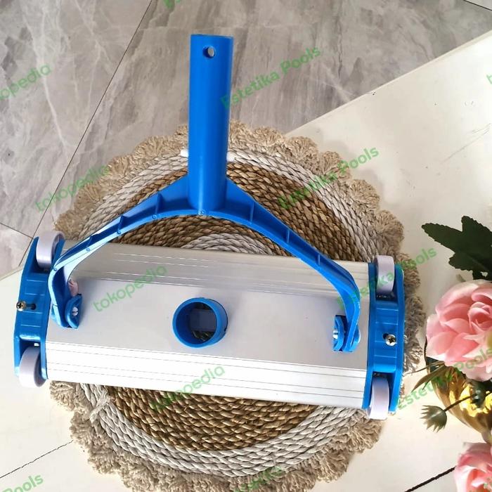 Jual Vacuum Head 4 Roda Metal + Sikat Bawah - Kota Tangerang Selatan - Estetika Pools | Tokopedia