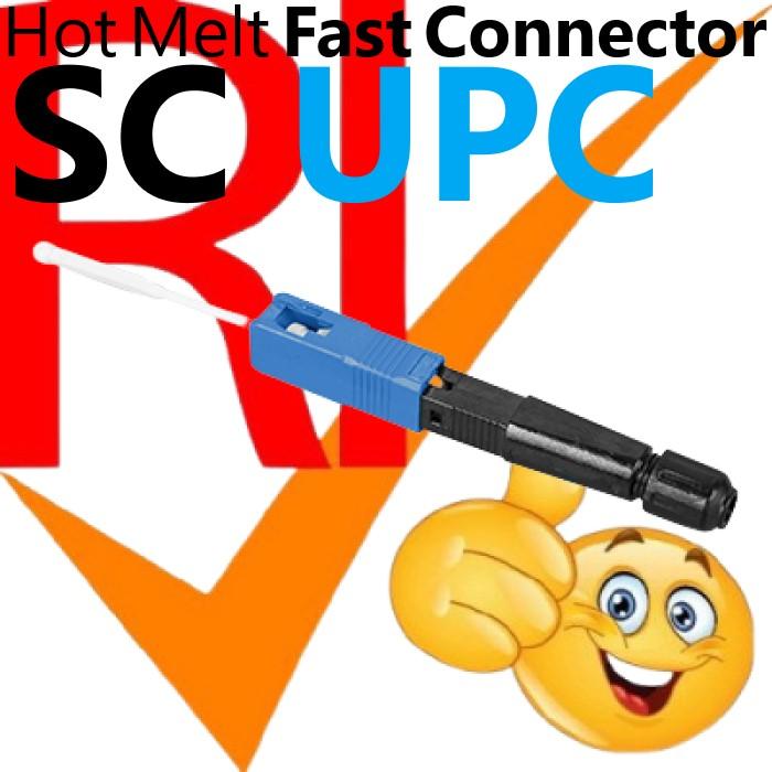 Jual Fast Connector SC/UPC Splicing/Hot Melt/SOC FO/Optical Fiber/Optik ...