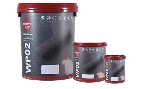 Jual Mowilex WP02 Waterproof Cat Pelapis Anti Bocor 20 Kg - Ash Grey ...