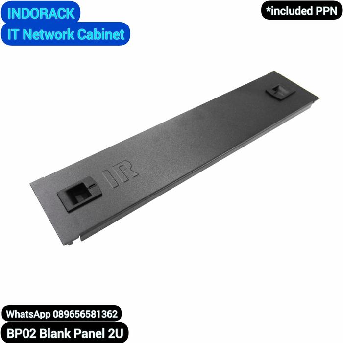Jual Accessories Rack Indorack 19 Series, Blank Panel 2u : Bpo02 ...