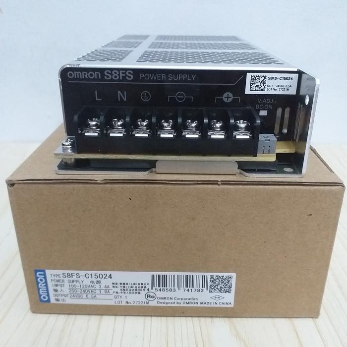 Jual Omron S8FS-C15024 Power Supply 24VDC 6.5A - Kota Tangerang Selatan - PLC Centre | Tokopedia