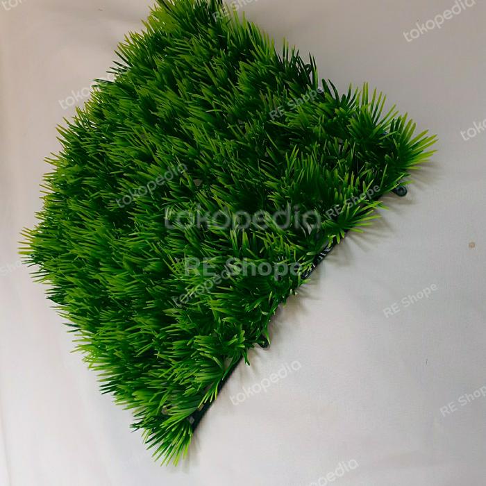 Jual rumput jarum plastik/rumput hias/bunga hias/artificial/rumput ...