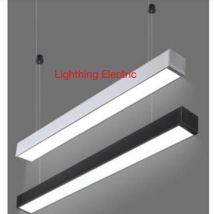 Jual Lampu led gantung plafon led office hanging lamp gantung panjang ...