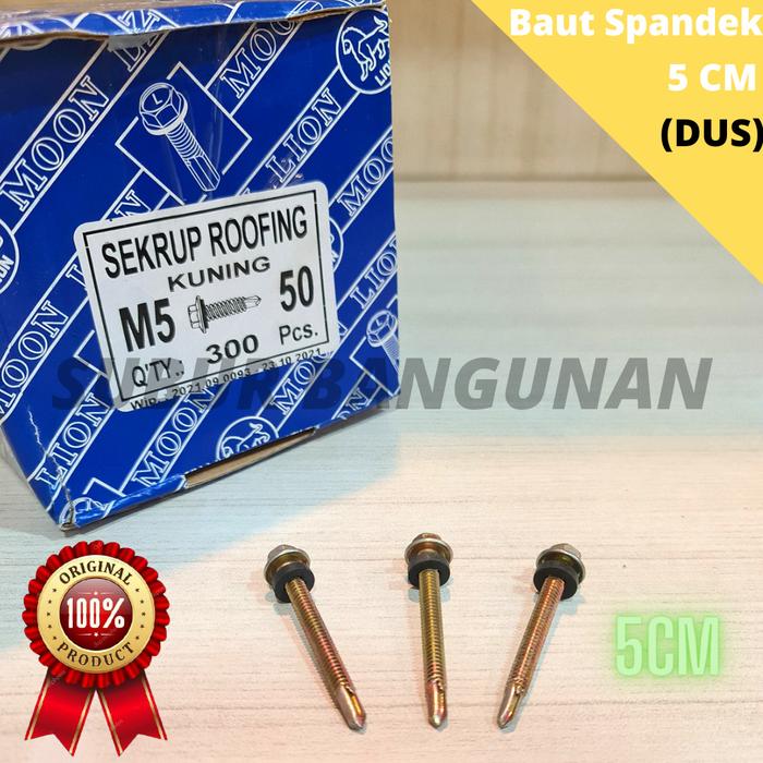 Jual Baut Roofing / Baut Spandek / Baut Drilling / Skrup Spandek 5 CM ...