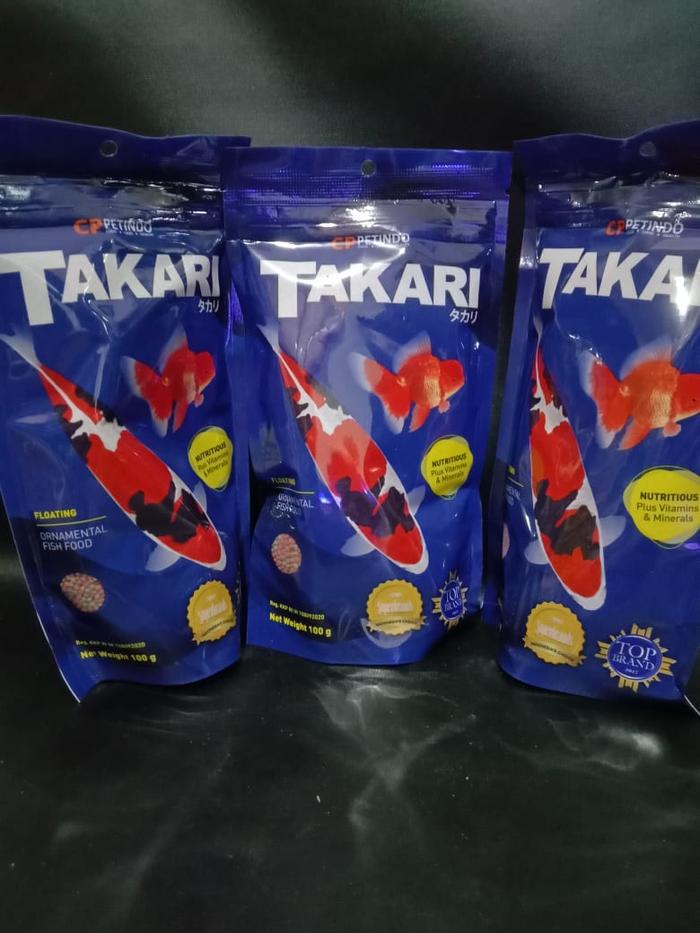 Jual Makanan Ikan Takari/Takari Fish Food/Pelet Pakan Ikan - 100gr(1 mm ...
