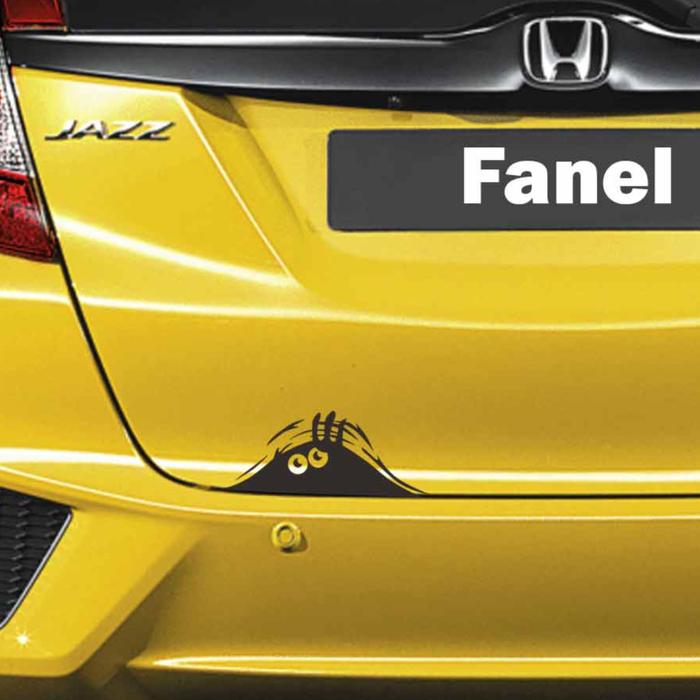 Jual Stiker Mobil mata intip Motor Toilet Kamar Mandi Lucu Unik eye ...