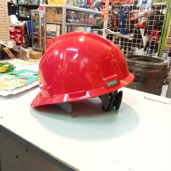 Jual Helm Proyek Safety MSA Lokal Merah Original - Jakarta Barat ...