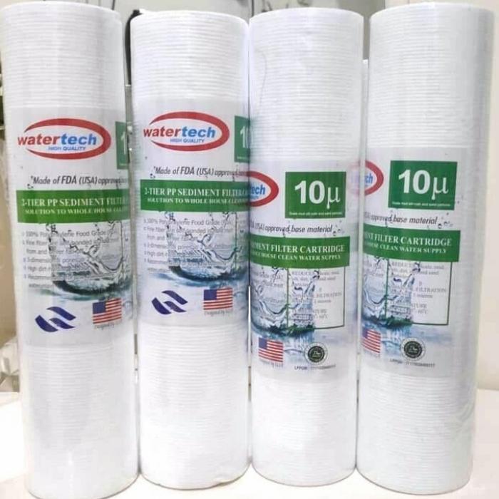Jual CARTRIDGE FILTER AIR WATERTECH 10" / 1.0 MICRON - Kota Tangerang ...