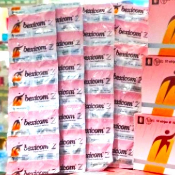 Jual Becom Zet Vitamin C 750mg Bexicom Z/ Bionicom Zinc/ CaviplexCdez ...