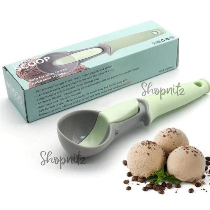 Promo Ice cream Scoop Cookies fancy Scoop Es krim Premium Spring Design ...