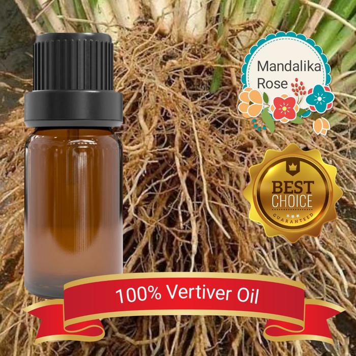 Jual minyak atsiri akar wangi 10ml essential oil vertiver - Kota ...