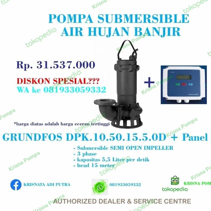Jual pompa Grundfos DPK.10.50.15.50D + PANEL GIDPC - Kab. Gianyar ...