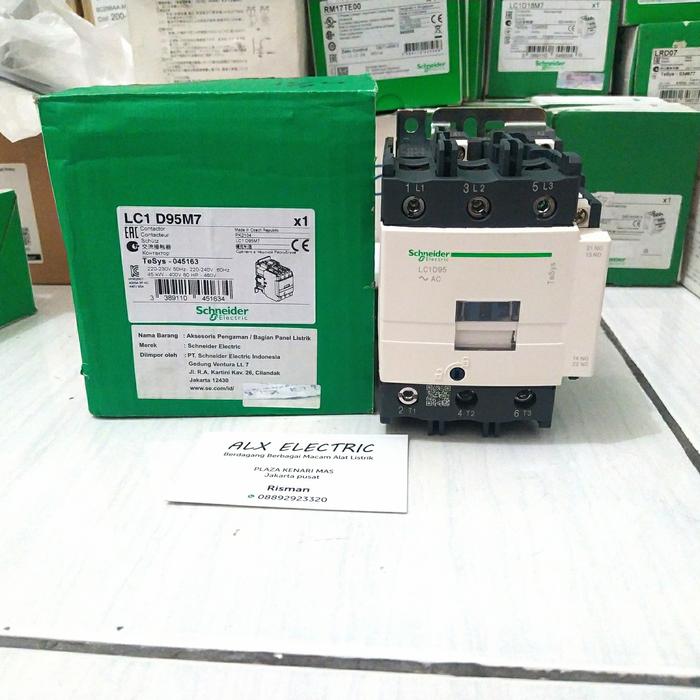Jual LC1D95M7 SCHNEIDER KONTAKTOR LC1D95 220V ORIGINAL - Jakarta Pusat ...