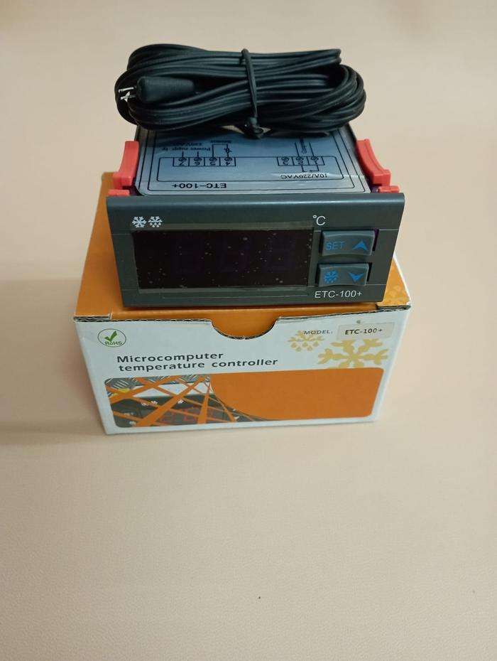 Jual Thermostat digital Microcomputer temperature controller ETC - 100 + - Jakarta Utara ...