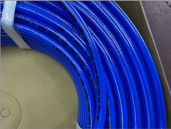 Jual ECERAN Selang PU Benang 8x12 / 1m PU Braid 8 x 12 mm / 12x8 ...