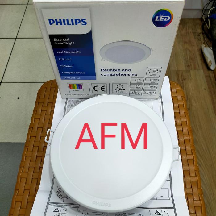 Jual lampu Philips LED downlight 14w - Jakarta Pusat - AFMmotor | Tokopedia