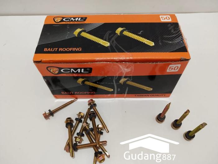 Jual Baut Roofing Camel 5cm / Baut Spandek / Mur Spandek Bondek - Kota ...