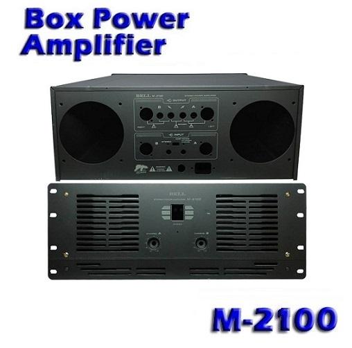 Jual Box BELL M-2100 Box Power Amplifier M2100 M-2100 Holder Sound ...