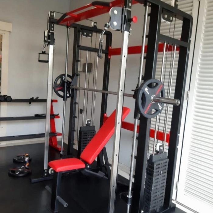 Jual SMITH MACHINE CABLE CROSSOVER / SMITH MACHINE POWER RACK ...