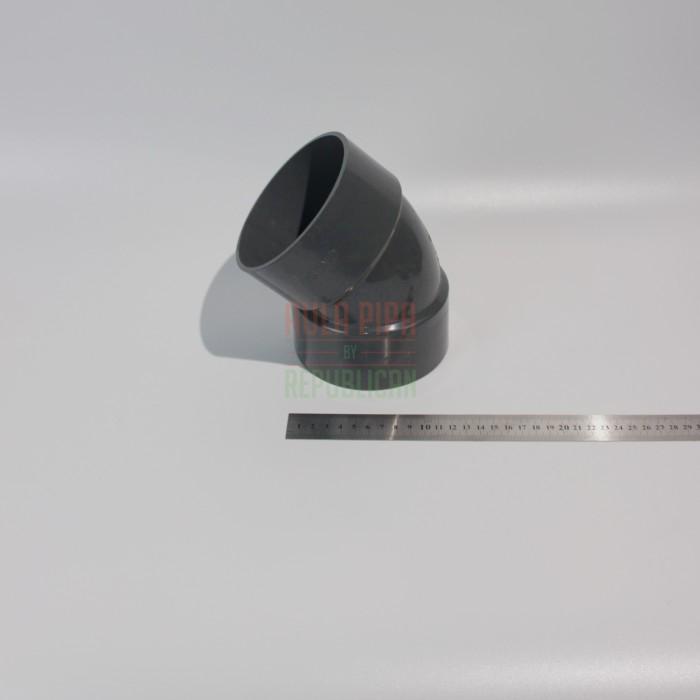 Jual KNEE 4" 45 FITTING PIPA PVC MERK GREST KNIE | ELBOW | KENI | L ...