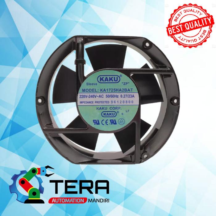 Jual KA1725HA2BAT 2 Wires Cooling Fan AC 220V-240V 0.27A/0.23A 17252 ...