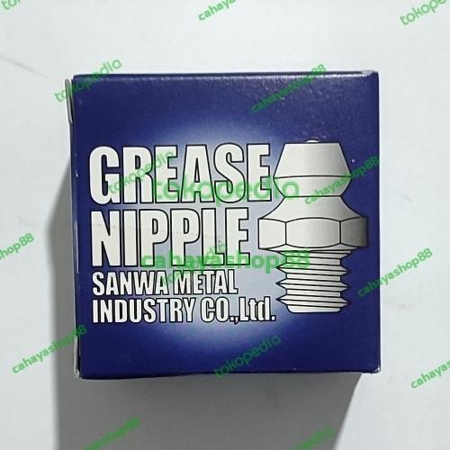 Jual GREASE NIPPLE / NAPEL GREASE 8MM MODEL LURUS MERK SK JEPANG ...
