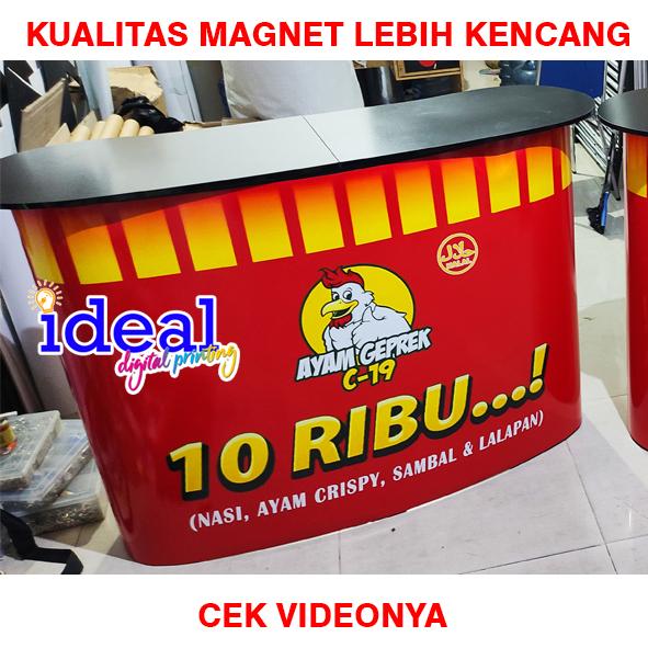 Jual Meja Pop Up Ekonomis Pameran Portable Alas HITAM - Jakarta Barat ...