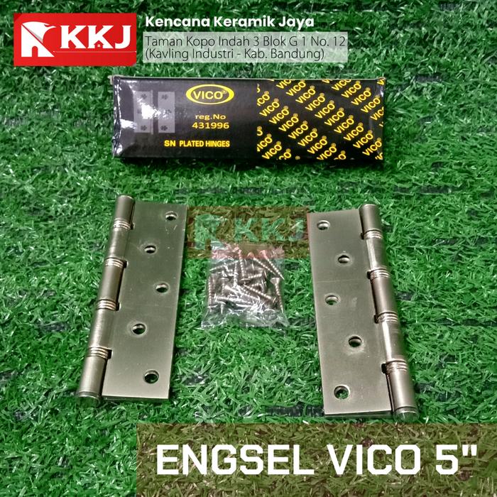 Jual ENGSEL LIPAT PINTU VICO 5" INCH - Kab. Bandung - HKJ Keramik ...