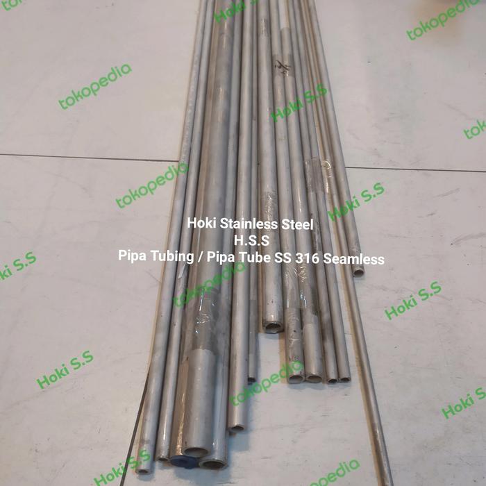 Jual Pipa Tube / Pipa Tubing Seamless Stainless SS316 OD 1/4" inch / 6 ...