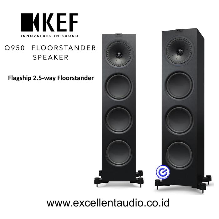 Promo KEF Q950 pasif floorstand speaker - Hitam Cicil 0% 3x - Jakarta ...