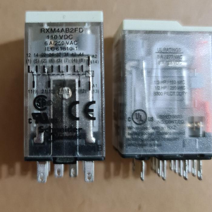 Jual Schneider Telemecanique Relay RXM4AB2FD 4CO 6A 110VDC LED 250VAC - Jakarta Pusat - Niaga ...